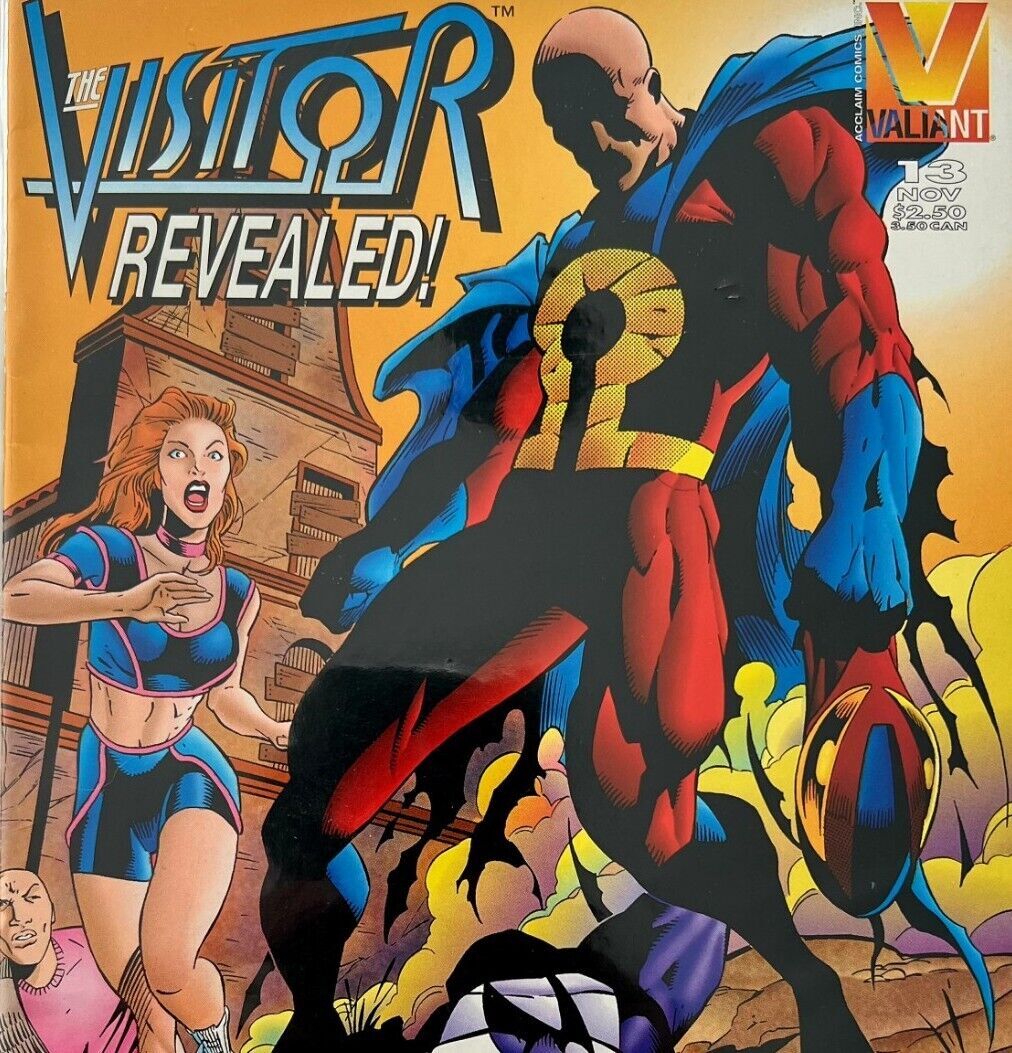 1995 Valiant Comics The Visitor #13 Vintage Comic Books Revealed | Comic Books - Modern Age ...