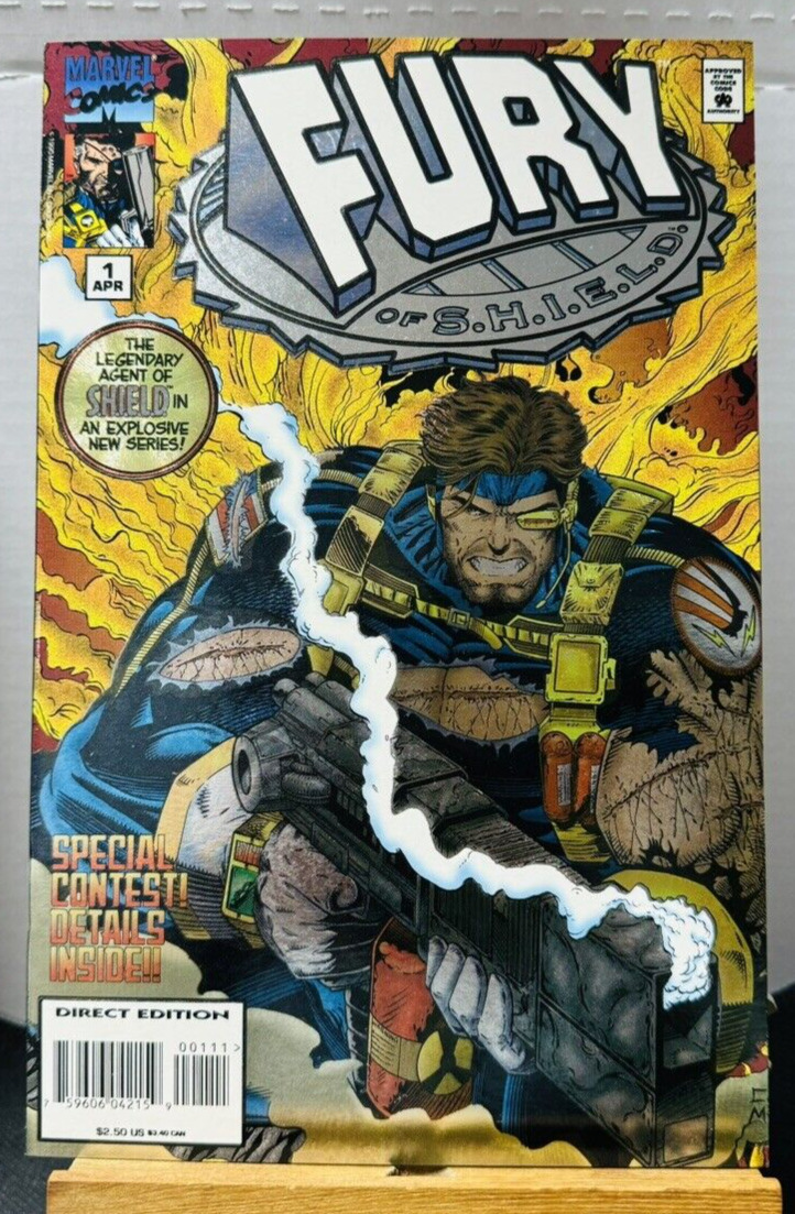 1995 Marvel Fury Of Shield Issue #1 | Comic Books - Modern Age, Marvel ...