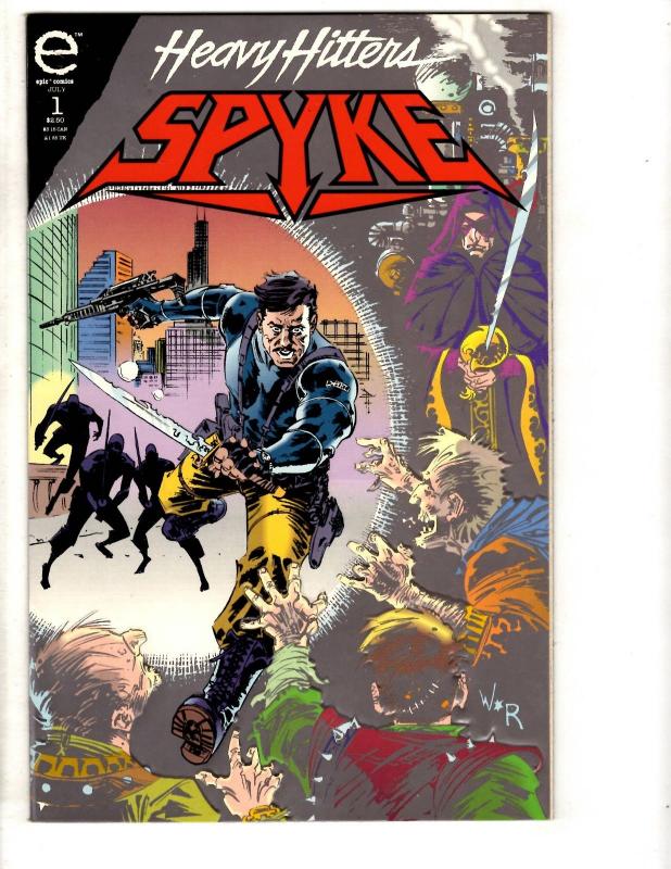8 Marvel Epic Comics Heavy Hitters Spyke # 1 2 3 4 + Terrarists # 1 2 3 ...