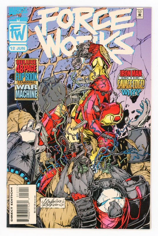 Force Works #12 Iron Man Spider-Woman U.S. Agent VF | Comic Books - Modern Age, Marvel ...