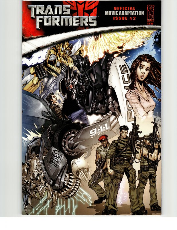 Transformers: The Movie Adaptation #2 Cover A (2007) | Comic Books ...