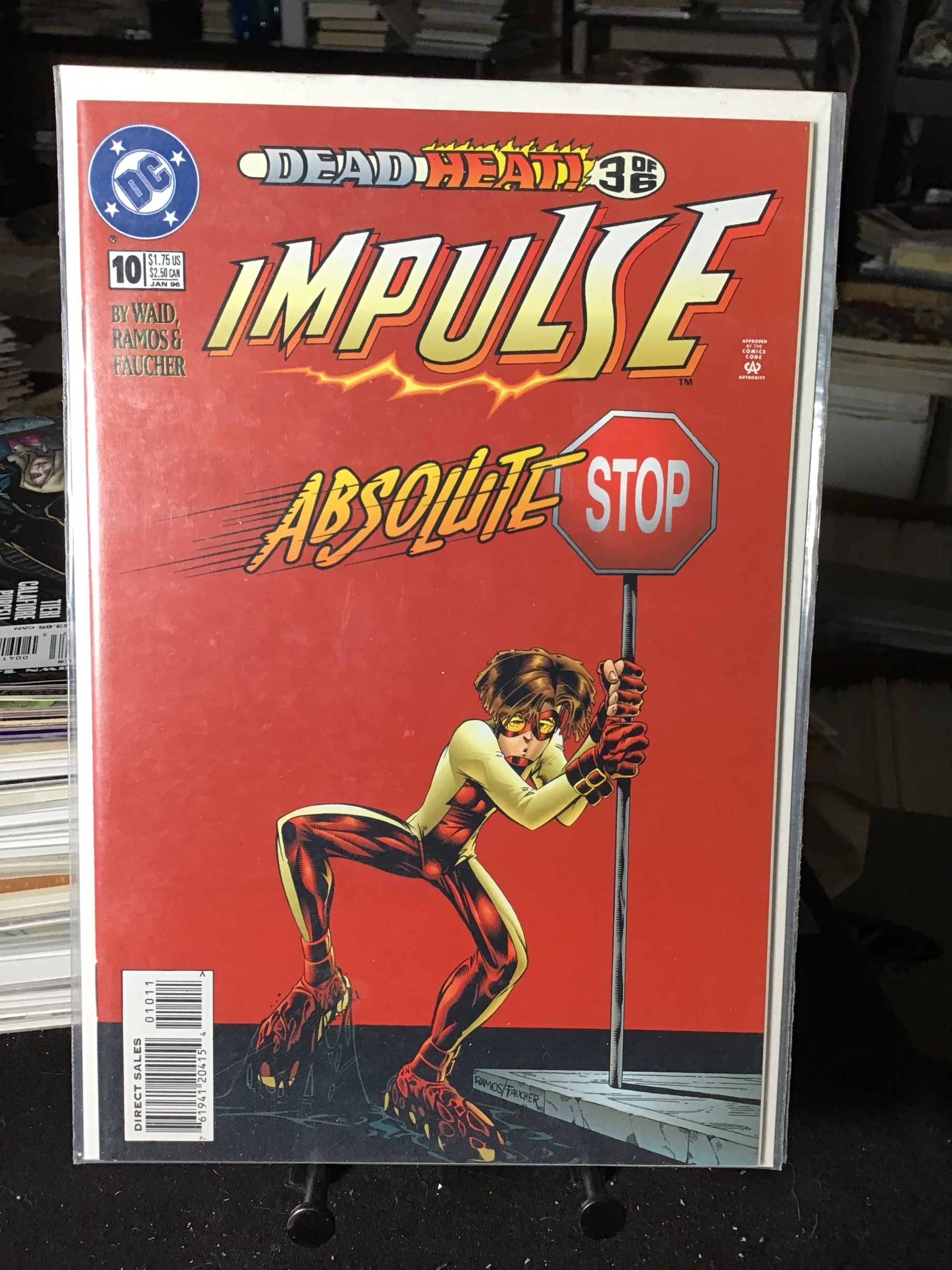 Impulse #10 (1996) | Comic Books - Modern Age, DC Comics, Impulse ...
