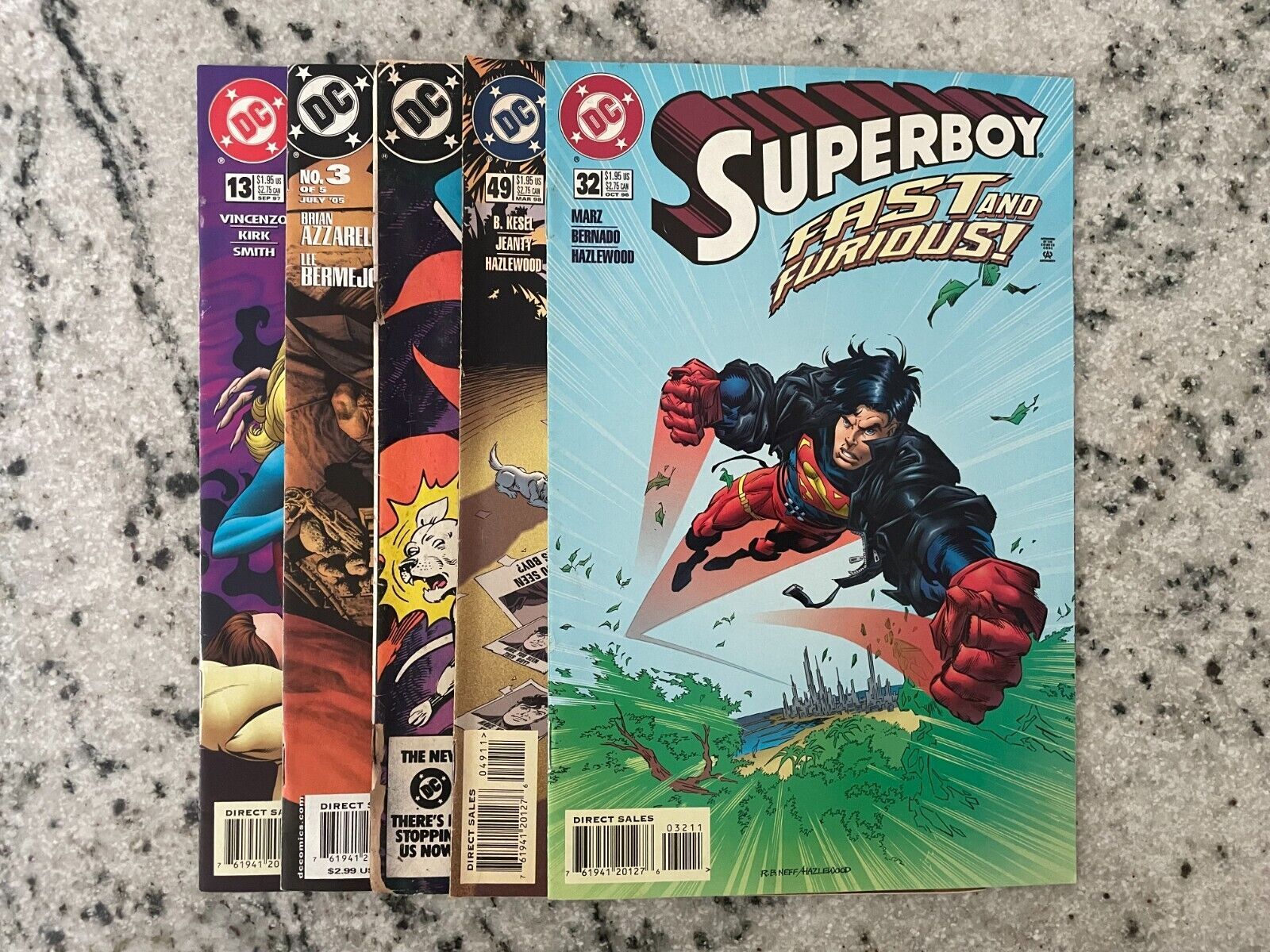 5 DC Comics Superboy # 32 49 52 + Lex Luthor 3 + Supergirl # 13 Superman J986 | Comic Books ...