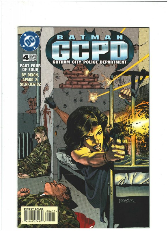 Batman: GCPD #4 VF+ 8.5 DC Comics Gordon, Montoya & Harvey Bullock 1996 ...