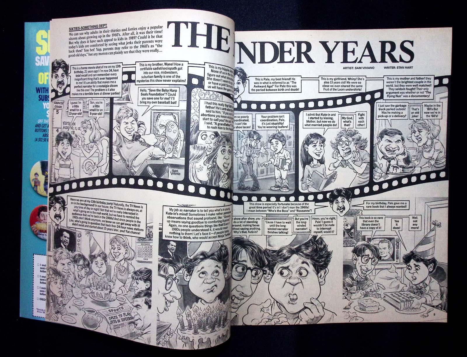 Mad Magazine #291 Dec 1989 Teenage Mutant Ninja Turtles TMNT issue ...