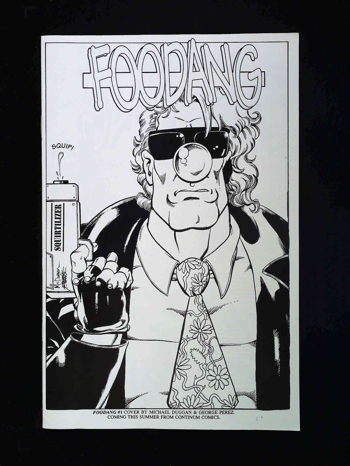 Foodang #1-Bw Continuum Comics 1994 Vf+ Duggan Perez Variant | Comic ...