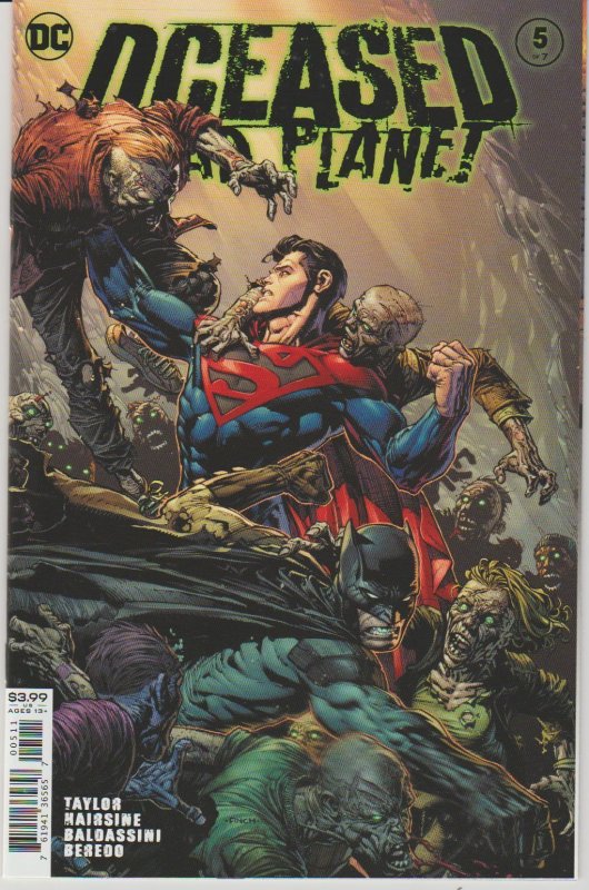 Dceased Dead Planet # 5 Cover a Deceased DC Comic - NM [J3] | Comic ...