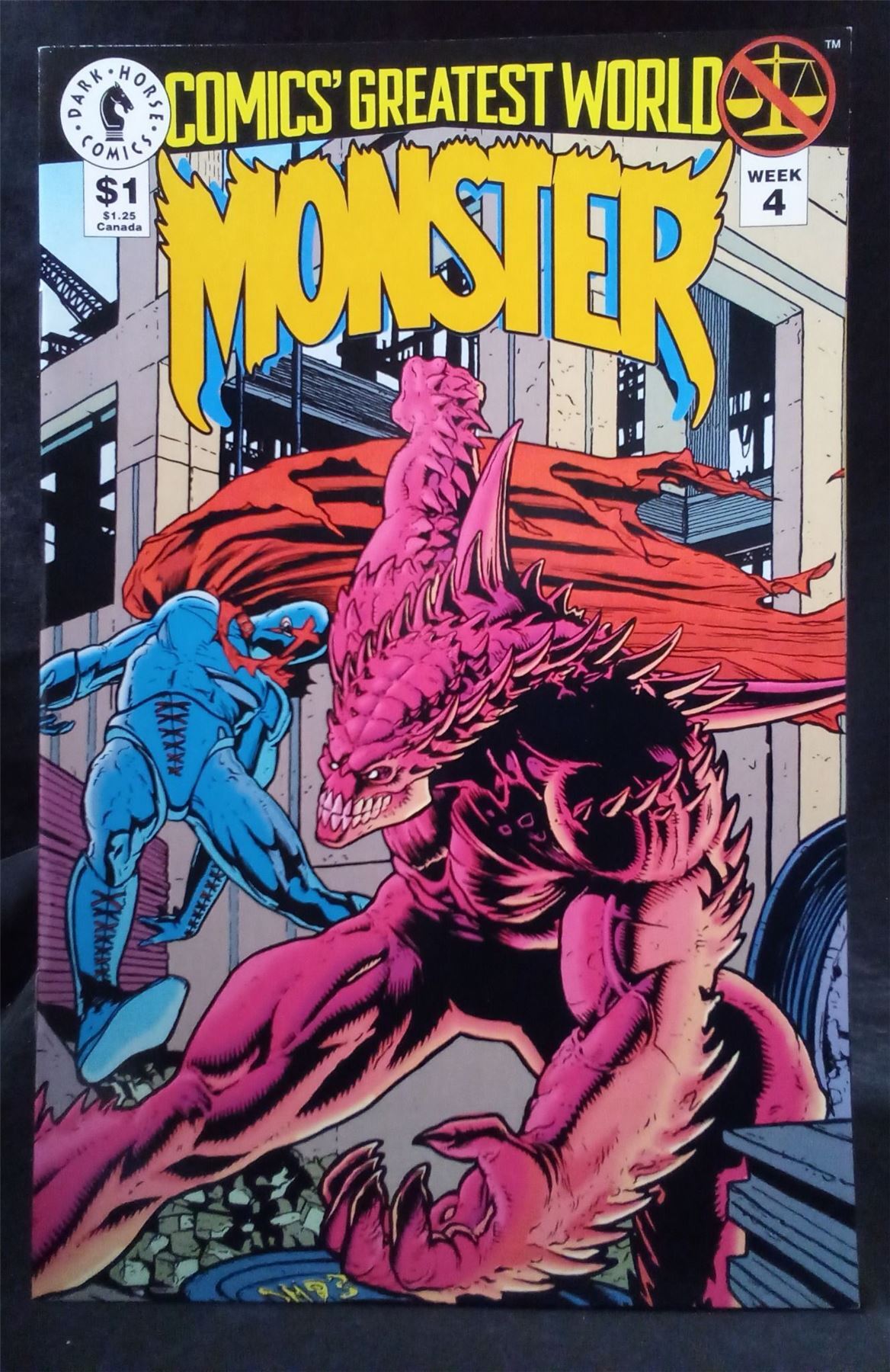 Comics Greatest World: Monster #4 1993 Dark Horse Comic Book | Comic ...
