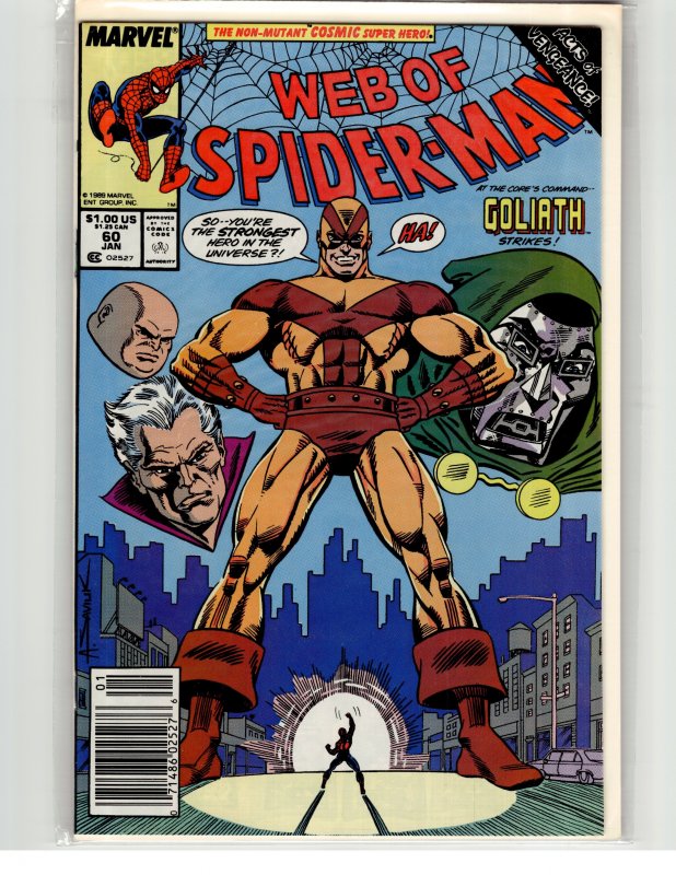 Web of Spider-Man #60 (1990) Spider-Man | Comic Books - Copper Age ...