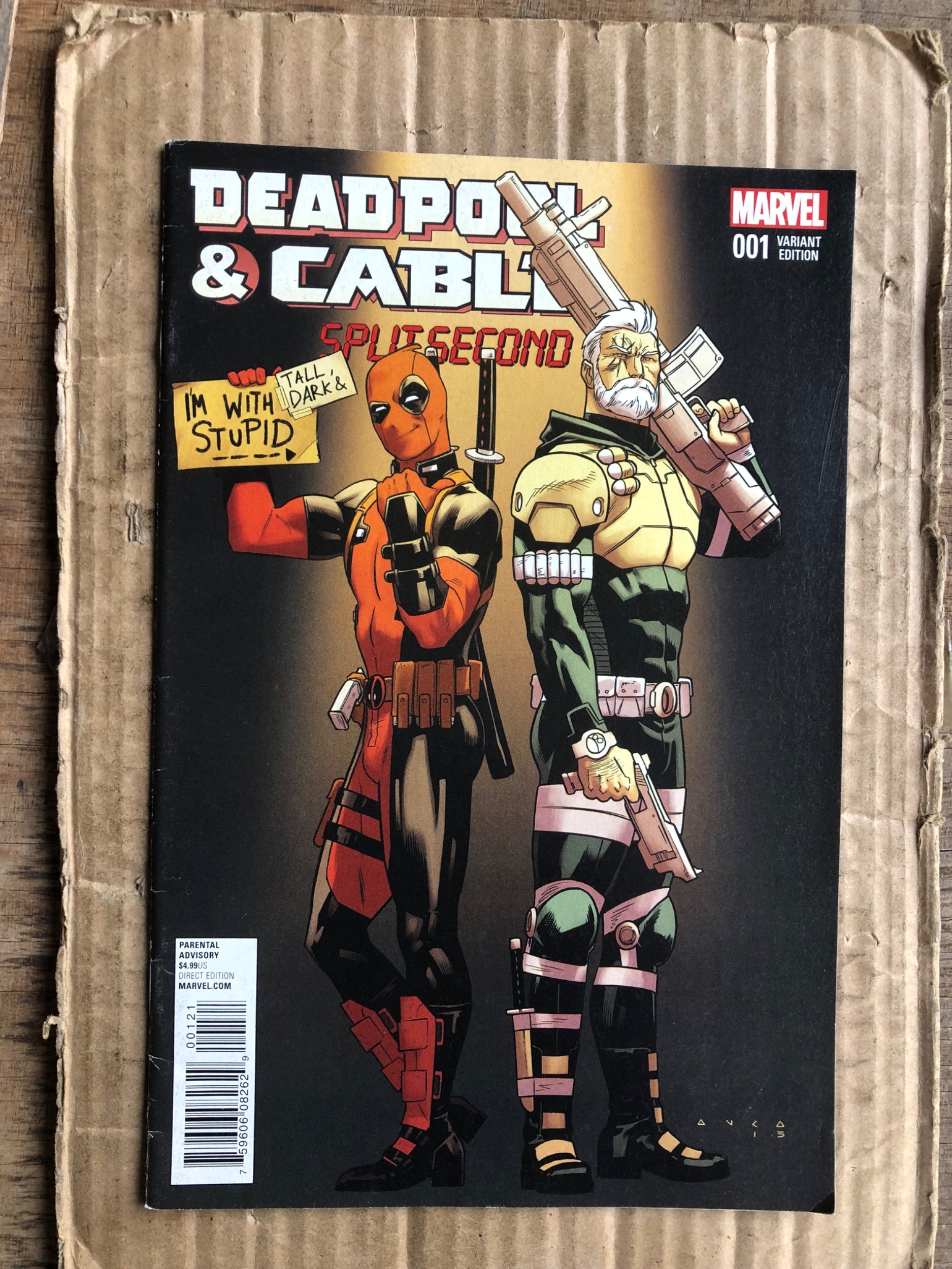 Deadpool & Cable: Split Second #1 Anka Cover (2016) | Comic Books - Modern Age, Marvel ...