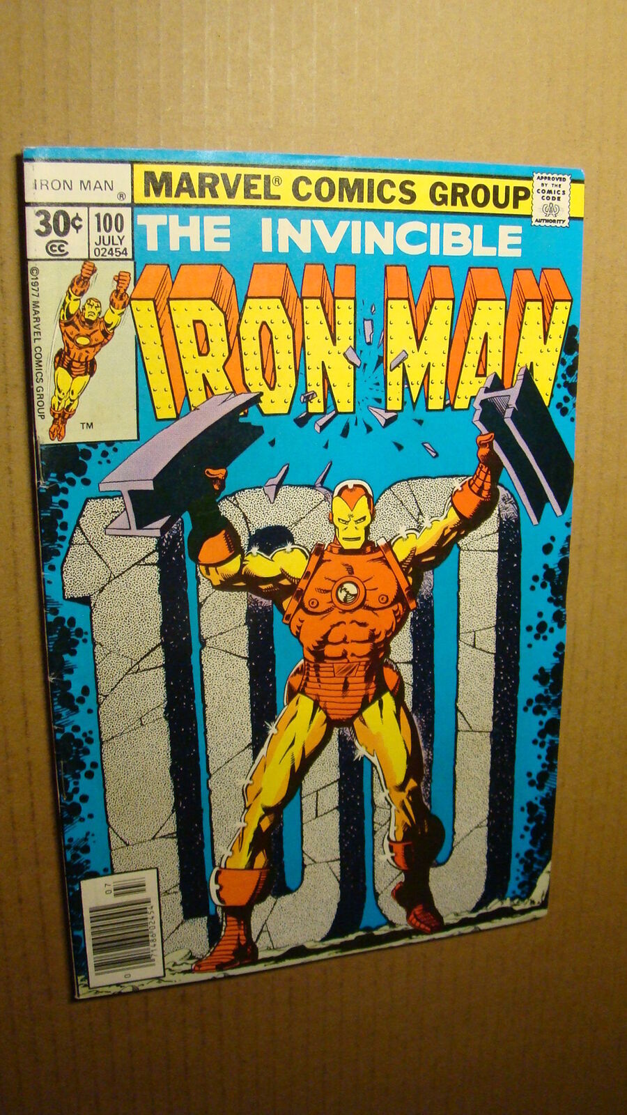Iron MAN 100 *High Grade* 1975 Bill Mantlo Story Starlin ART Js65 ...