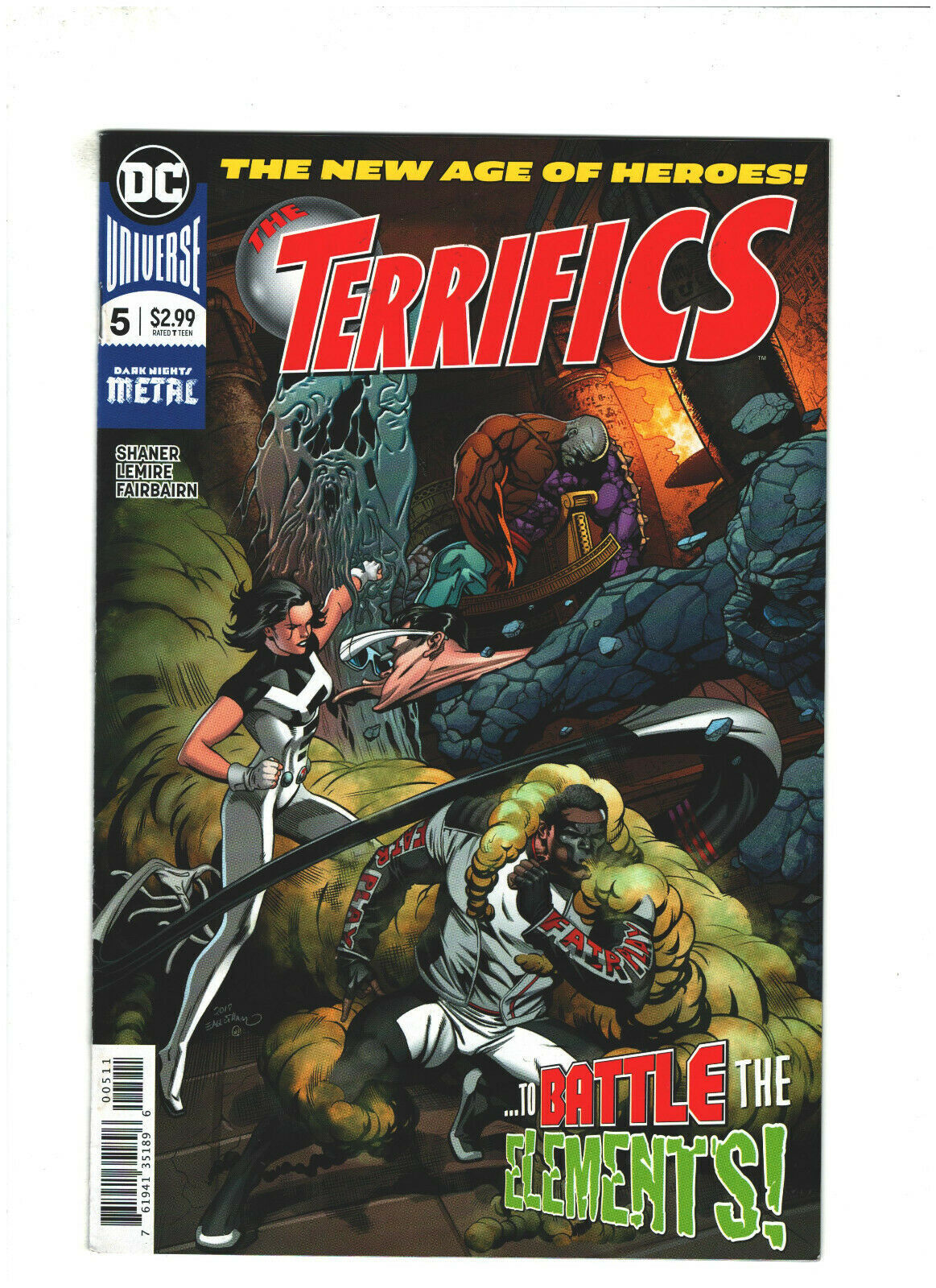 The Terrifics #5 VF+ 8.5 DC Comics Dark Nights Metal 2018 | Comic Books ...