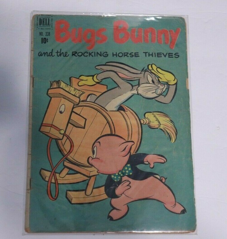 Dell Four Color #338 Bugs Bunny Porky Pig Comic | Comic Books - Golden ...