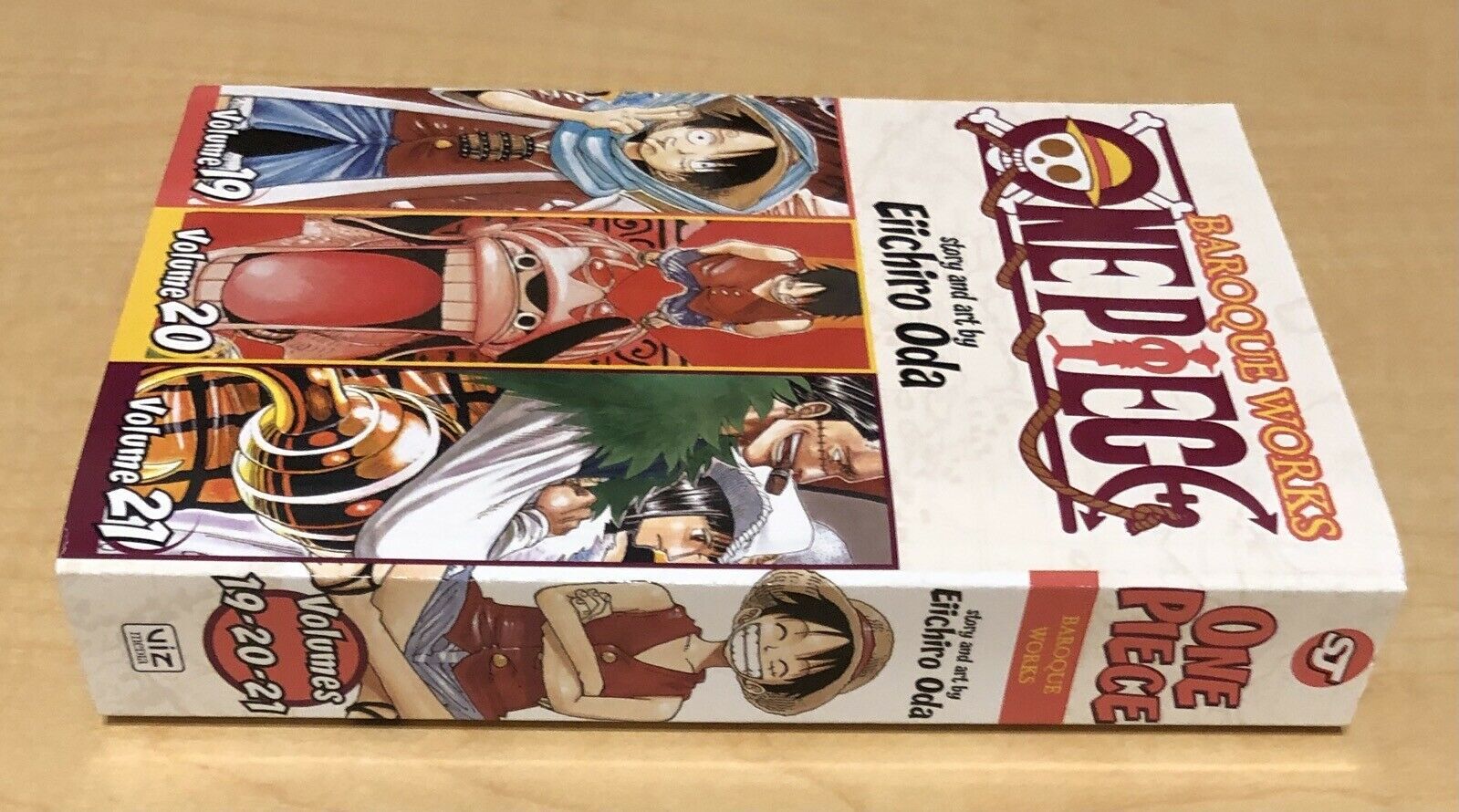 One Piece 3-in-1 MANGA TPB Vol 19-20-21 Baroque Works Eiichiro Oda ...