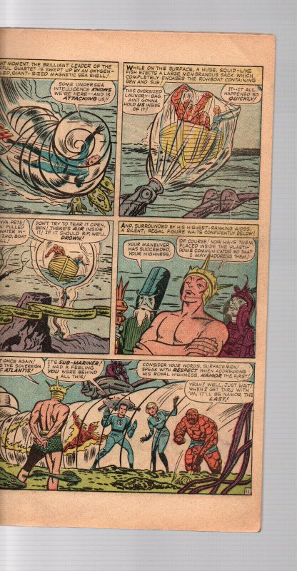 Fantastic Four Annual #1 - Sub-Mariner - 1st app Lady Dorma - KEY ...