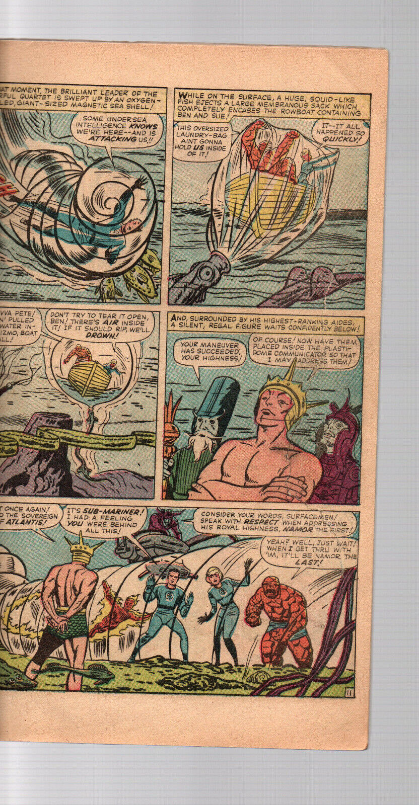 Fantastic Four Annual #1 - Sub-Mariner - 1st app Lady Dorma - KEY ...