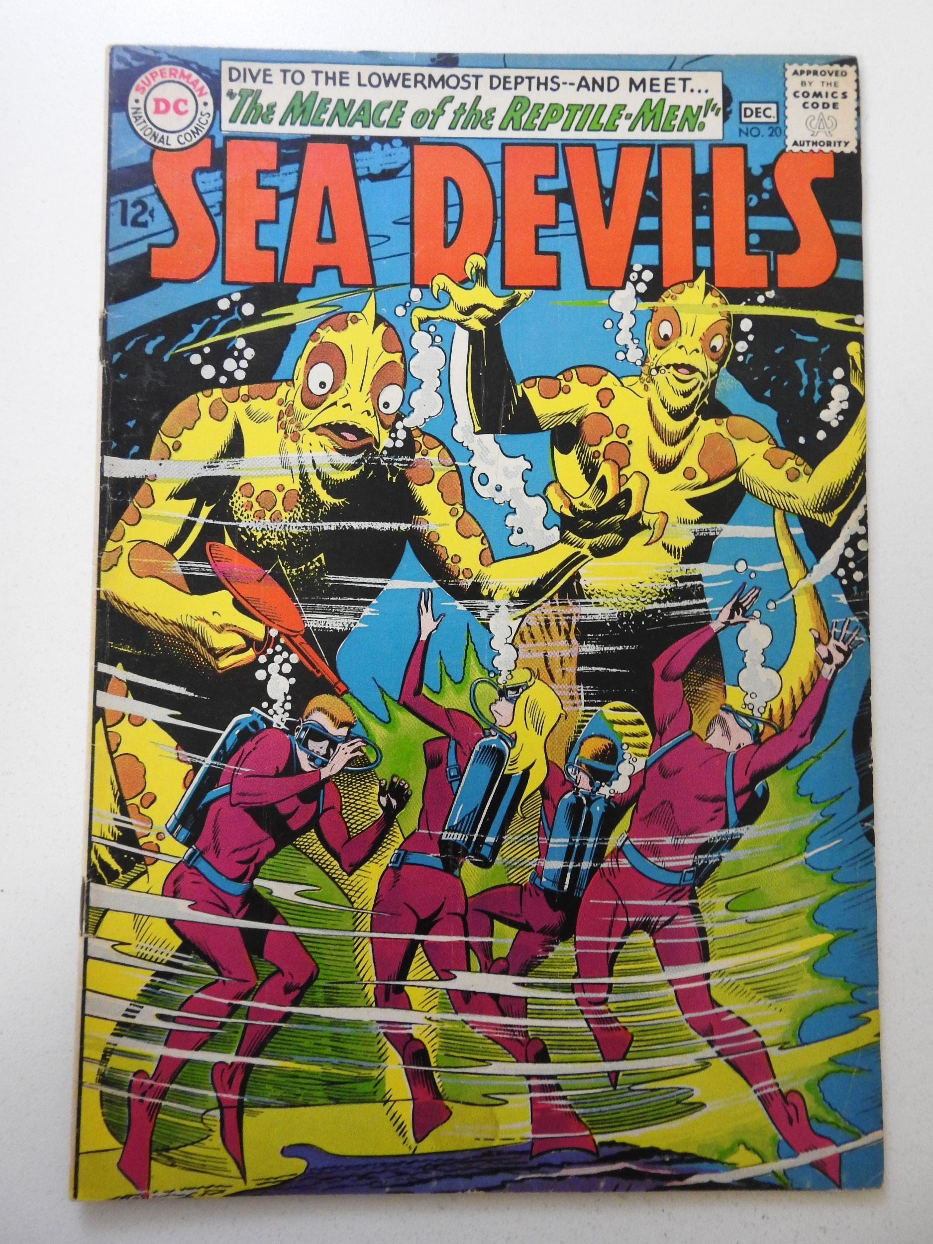 Sea Devils #20 (1964) VG Condition moisture stain | Comic Books ...