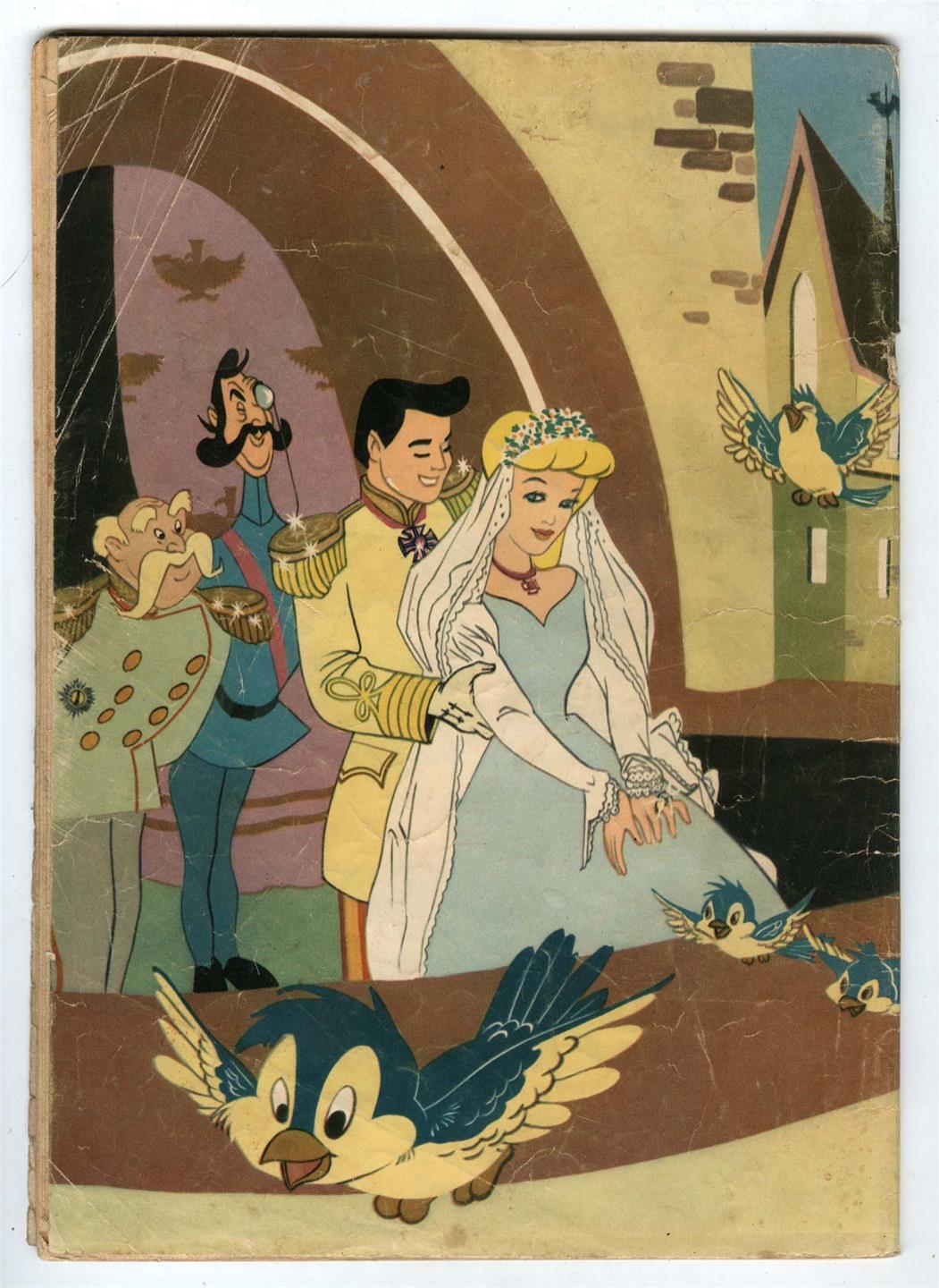 Four Color Comics #272 Walt Disney's Cinderella (#1) Dell 1950 Dan ...