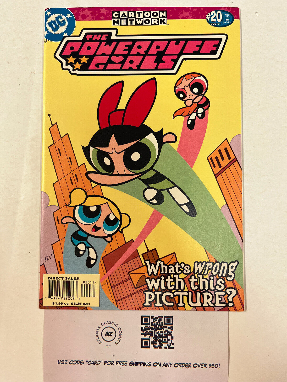 Powerpuff Girls #20 NM DC Comic Book Cartoon Network Mojo Jojo Him 14 ...