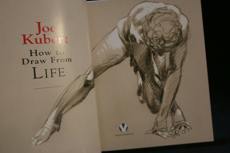 How to Draw From Life Hardcover Book (Unsealed) 2009 Signed by Joe ...