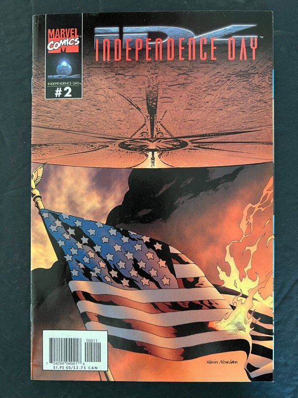 Independence Day Full Set #0B,1,2 MARVEL Comics 1996 VF+ 1-2 NEWSSTAND ...