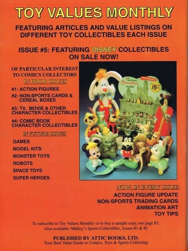 Comic Values Monthly #65 ORIGINAL Vintage 1992 Tomb of Dracula | Comic ...