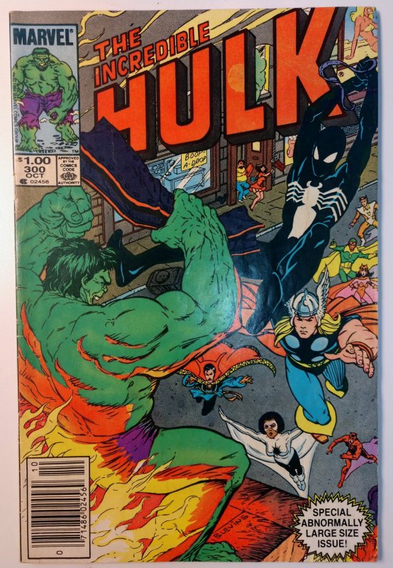 The Incredible Hulk #300 (6.0-NS, 1984) 30th Anniversary | Comic Books ...