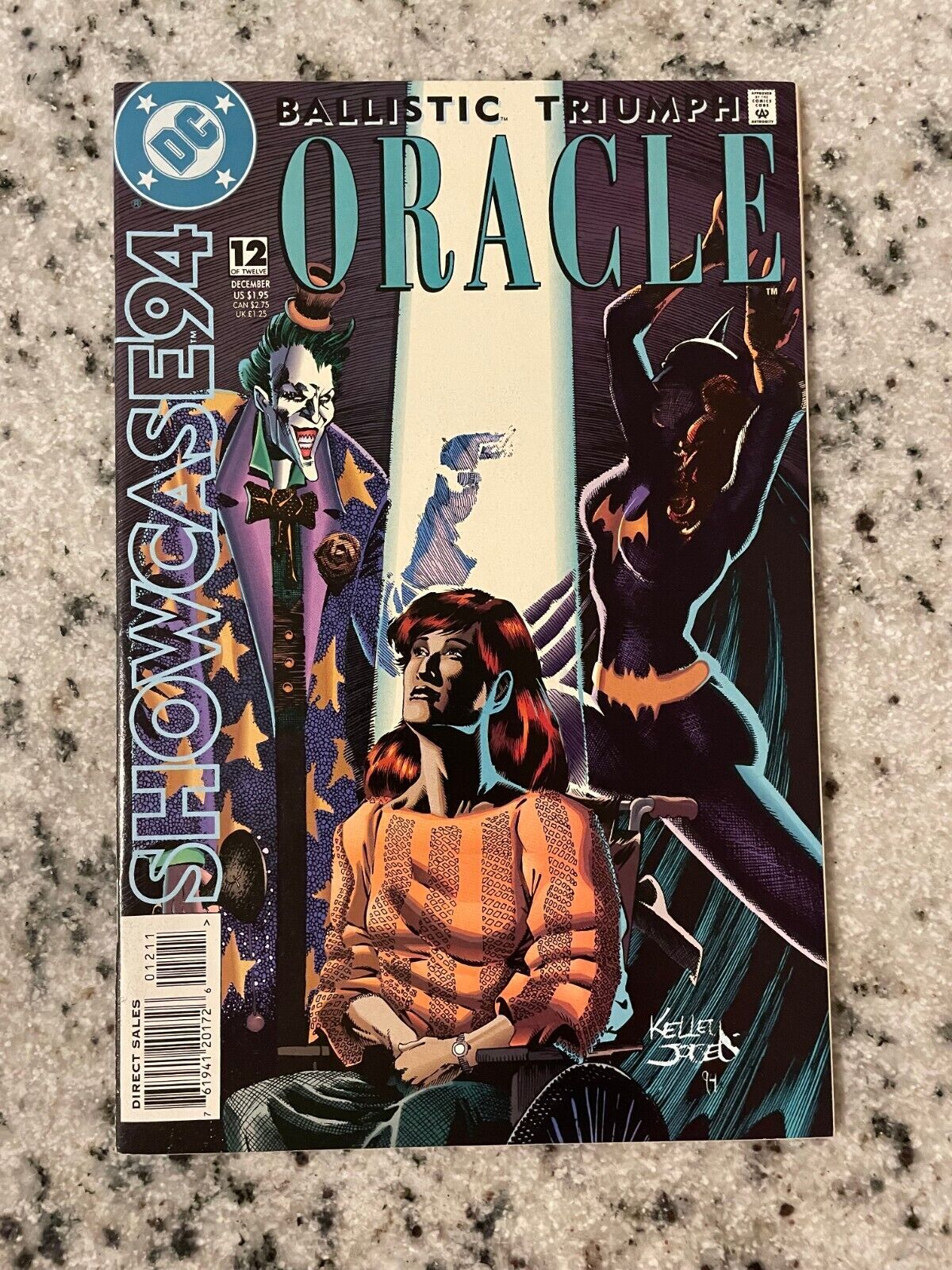 Showcase 94' # 12 NM DC Comic Book Oracle Joker Batgirl Batman Robin 4 ...