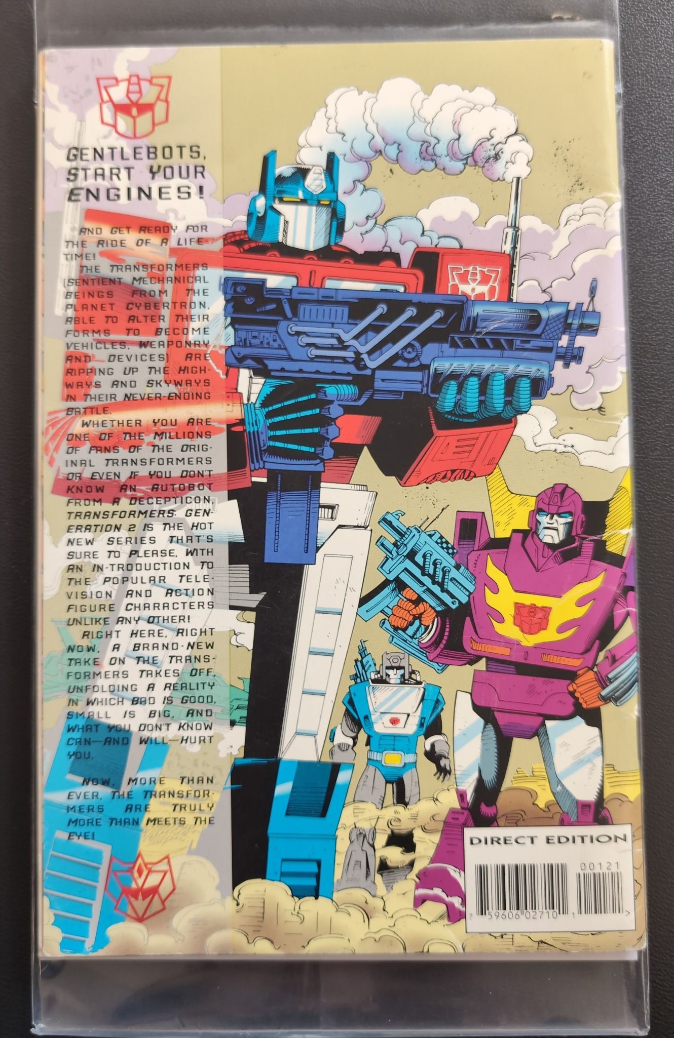 Transformers: Generation 2 #1 (1993) | Comic Books - Modern Age, Marvel ...