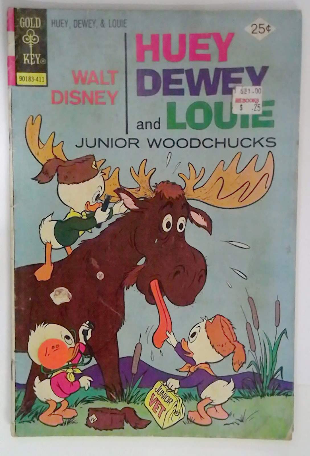 Walt Disney Huey, Dewey and Louie Junior Woodchucks #29 Gold Key 1974 ...