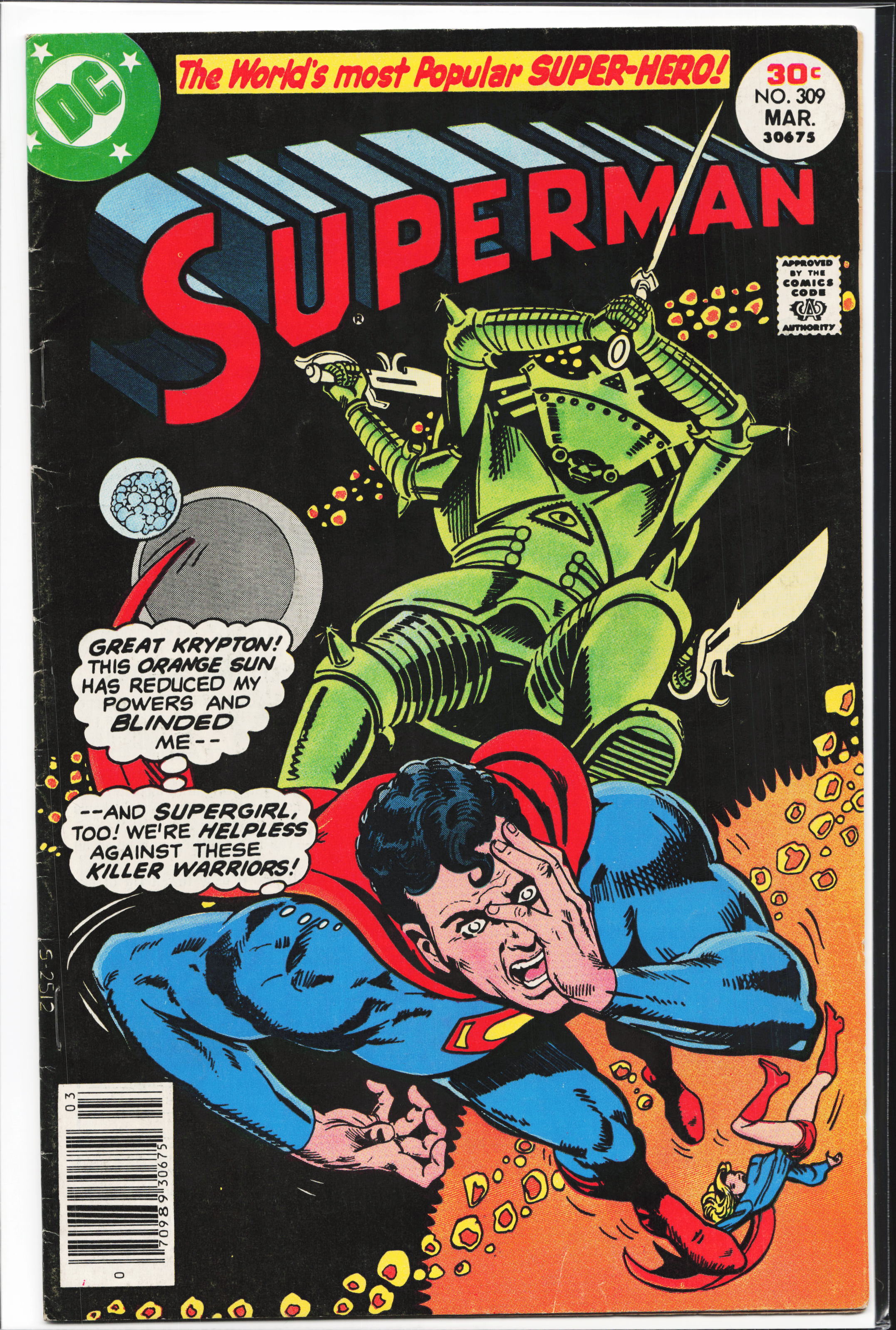 Superman #309 (1977) Superman | Comic Books - Bronze Age, DC Comics ...