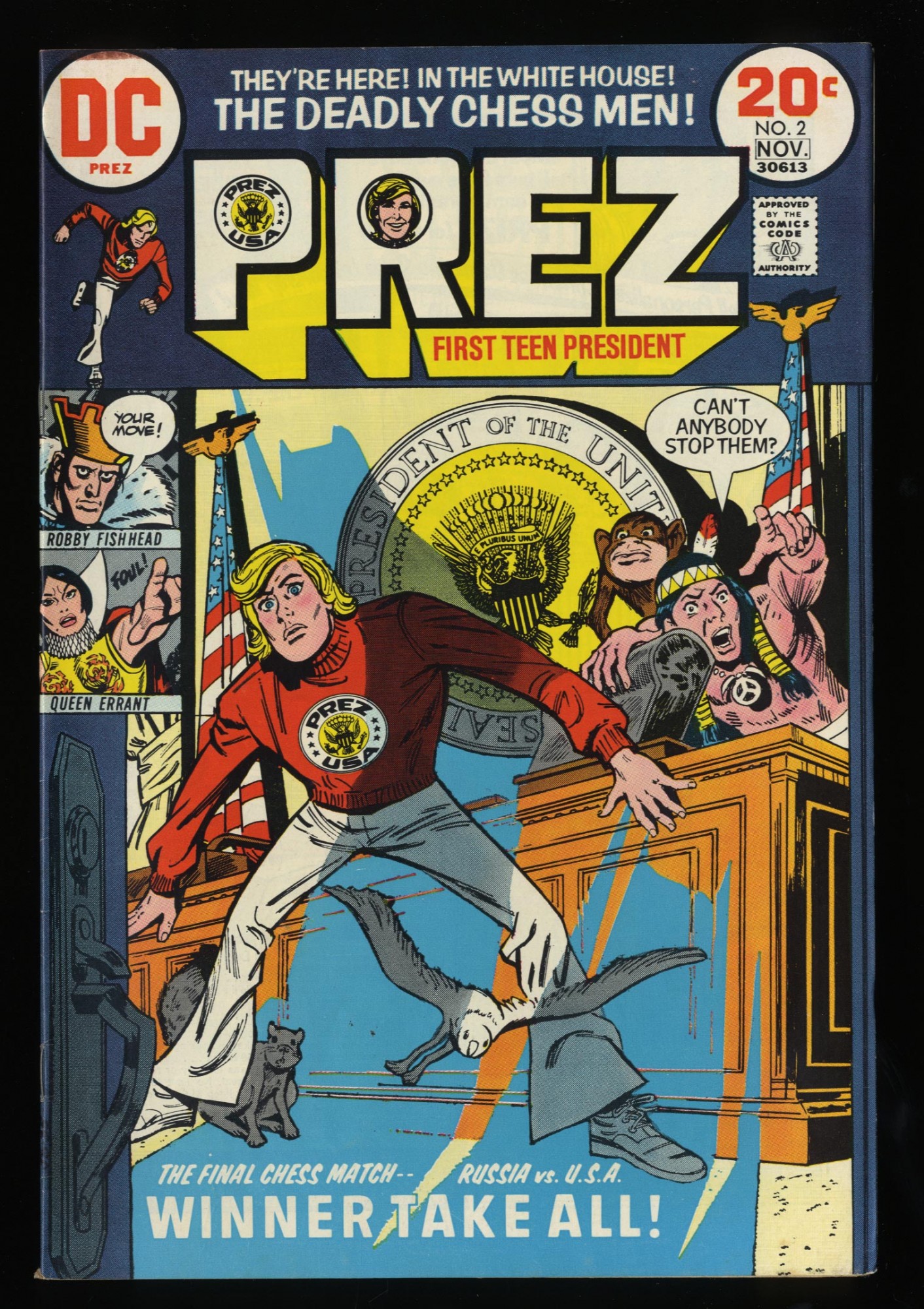 Prez #2 VF+ 8.5 | Comic Books - Bronze Age, DC Comics / HipComic