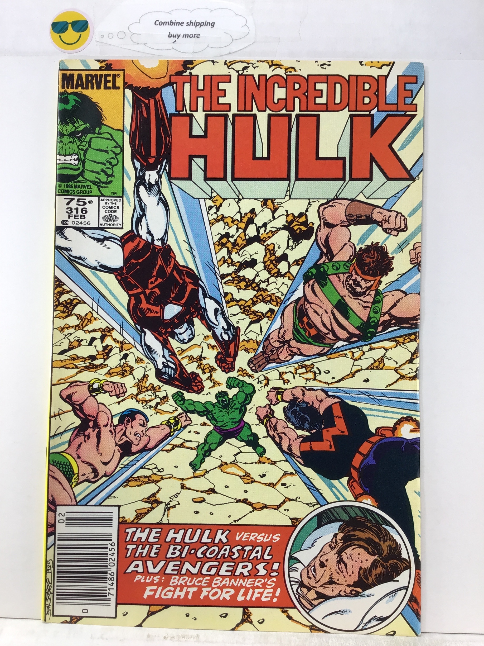 The Incredible Hulk #316 (1986)NM John Byrne bicoastal Avengers | Comic ...