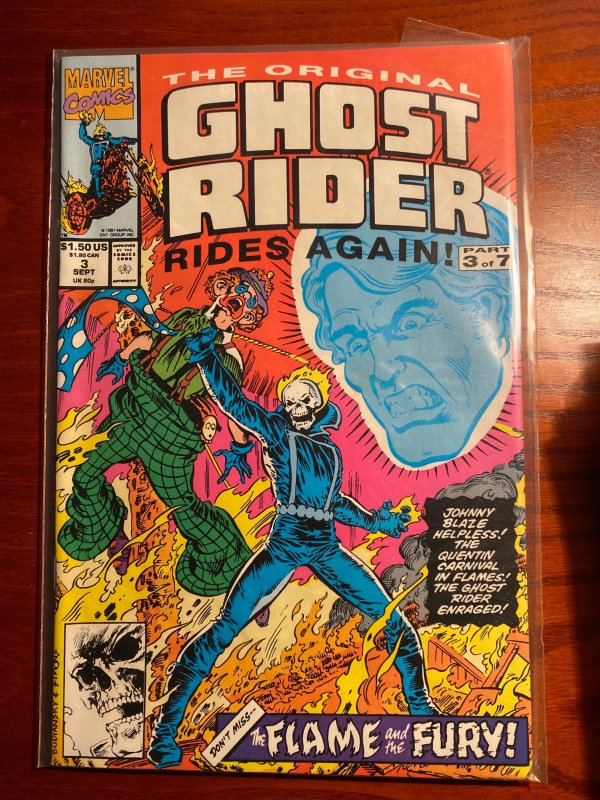 The Original Ghost Rider Rides Again #3 (1991) | Comic Books - Copper ...