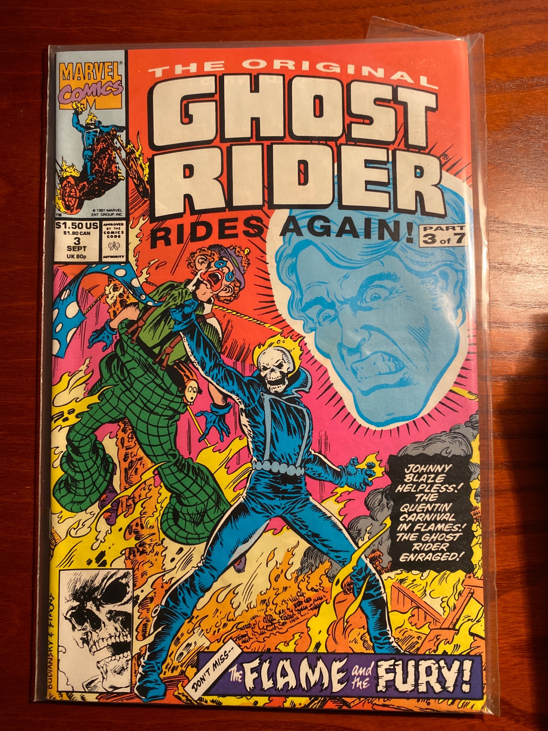 The Original Ghost Rider Rides Again #3 (1991) | Comic Books - Copper ...