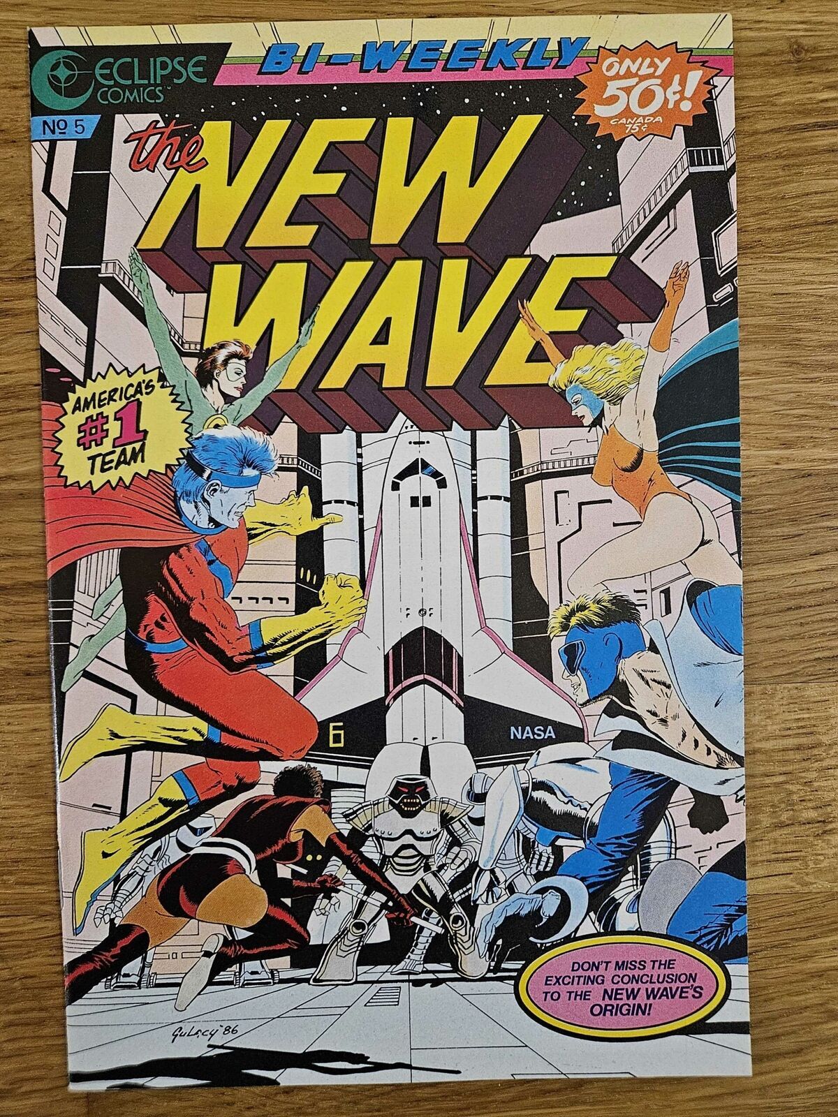 The New Wave #5 (Eclipse, 1986 series) | Comic Books - Copper Age, Eclipse, Superhero / HipComic