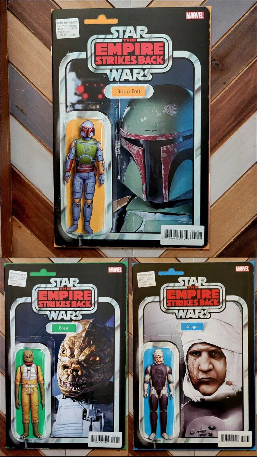 STAR WARS WoBH #1-3 NM (Marvel 2021) Boba Fett | Bossk | Dengar Action ...