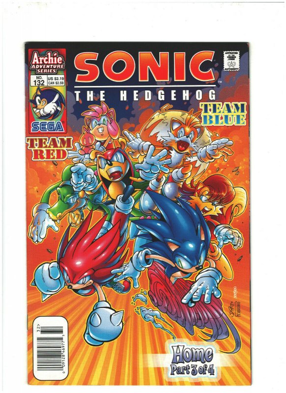 Sonic The Hedgehog #132 VF 8.0 Newsstand Archie Comics 2004 | Comic ...