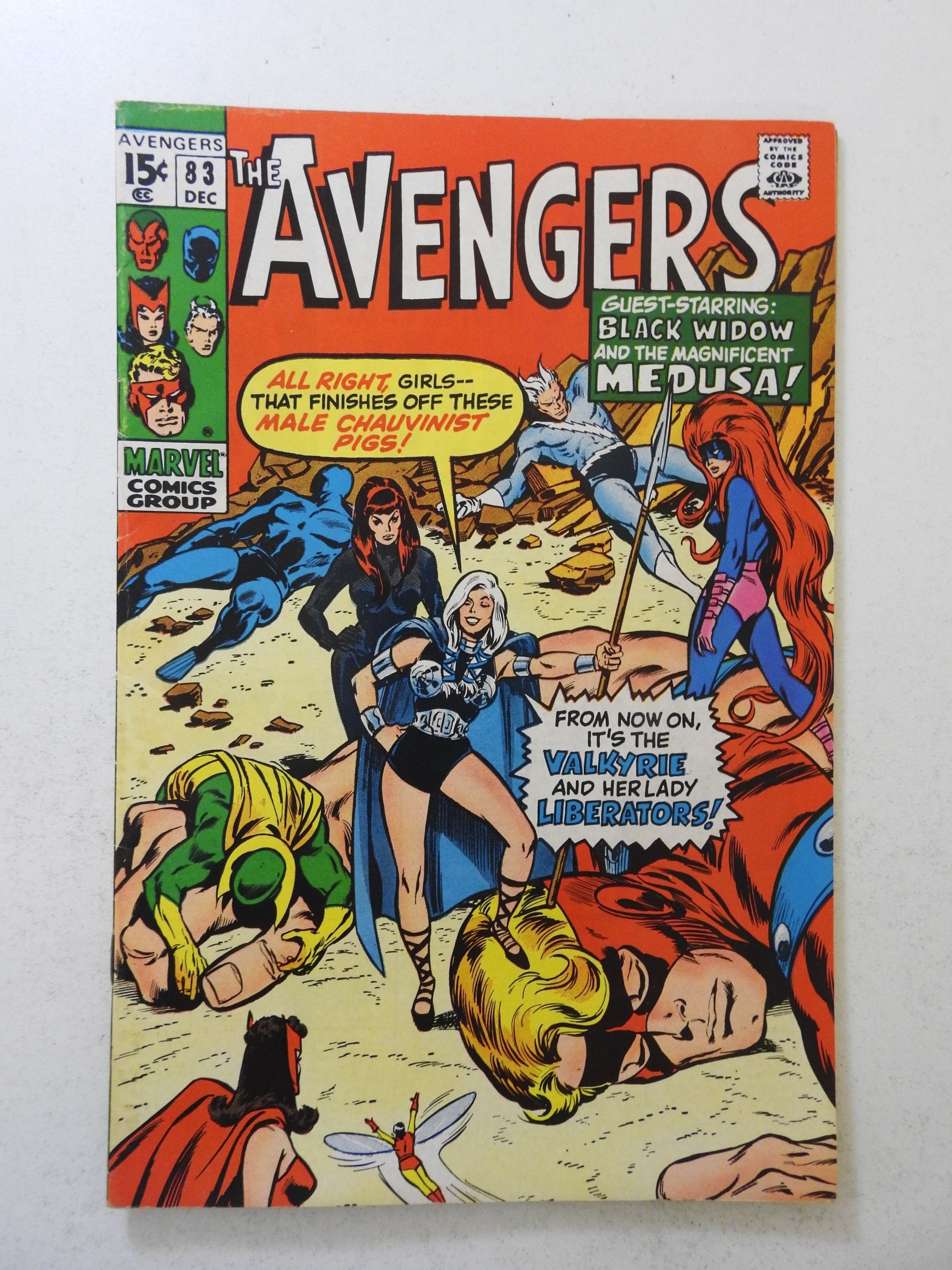 The Avengers #83 (1970) FN/VF Condition! 1st Appearance of the ...