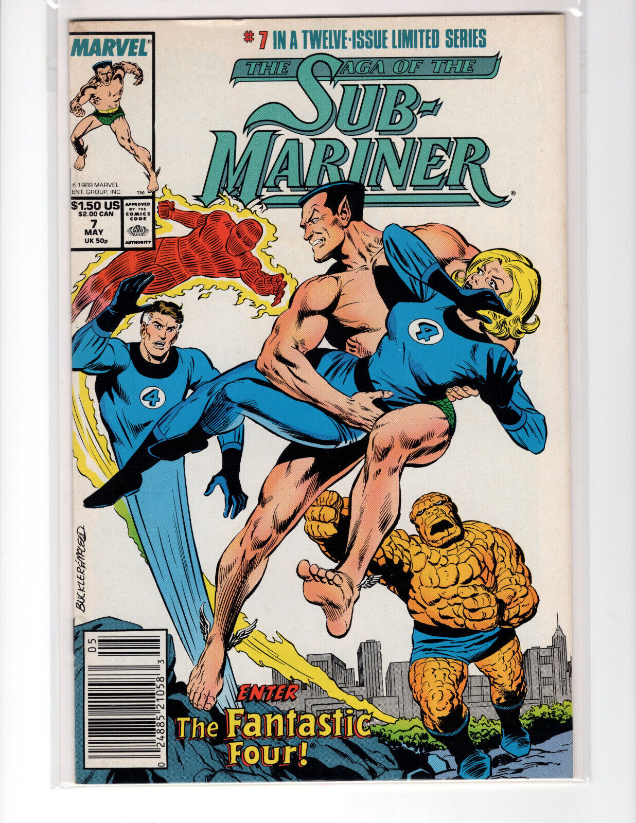 THE SAGA OF THE SUB-MARINER Issues # 4 and #7 (1989) Fine + | Comic ...