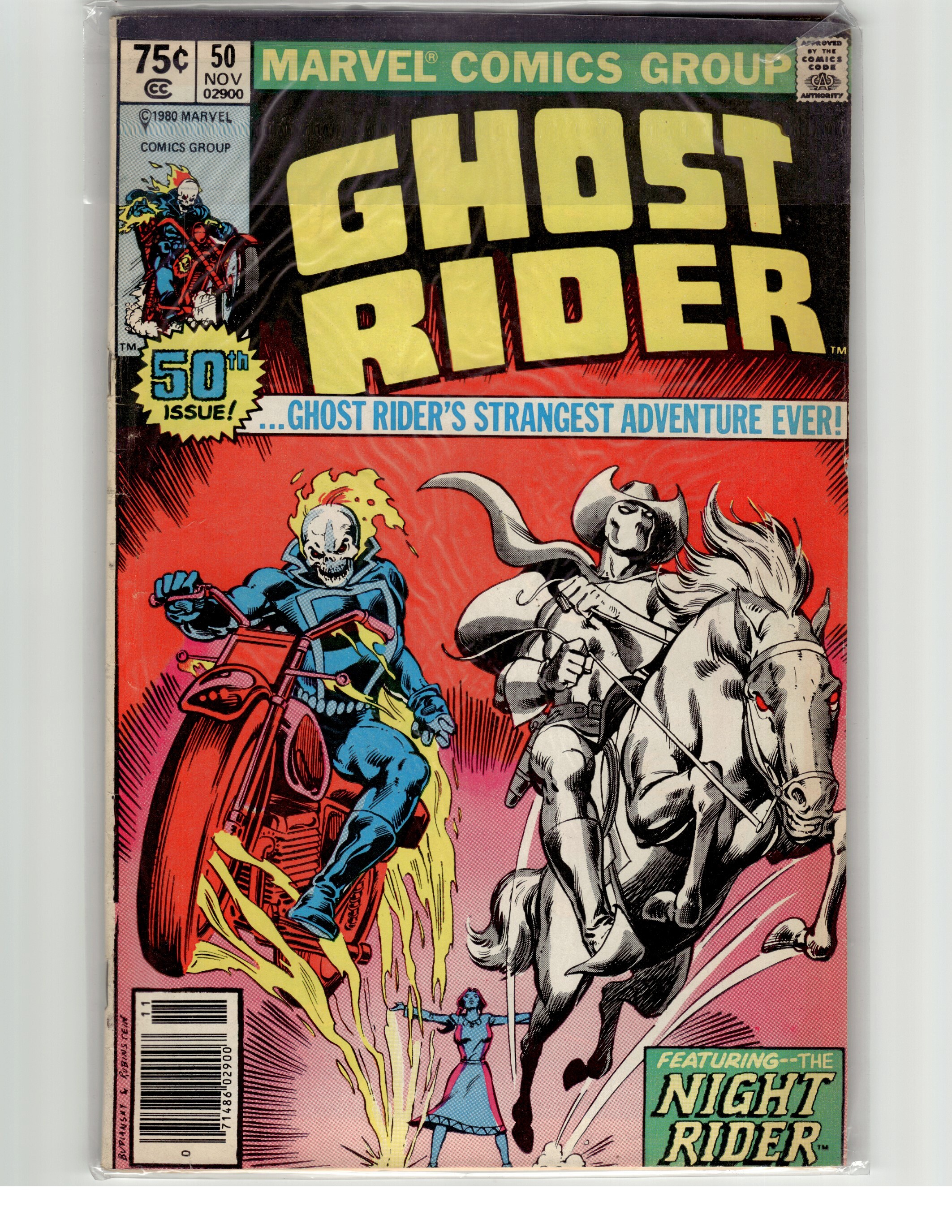 Ghost Rider #50 (1980) Ghost Rider | Comic Books - Bronze Age, Marvel ...
