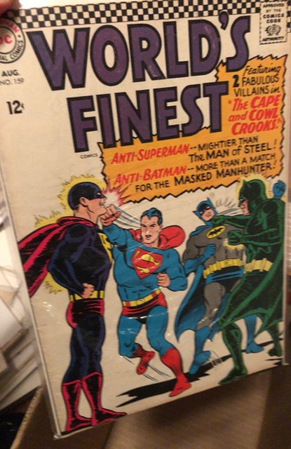 World's Finest Comics #159 (1966) Superman | Comic Books - Silver Age ...