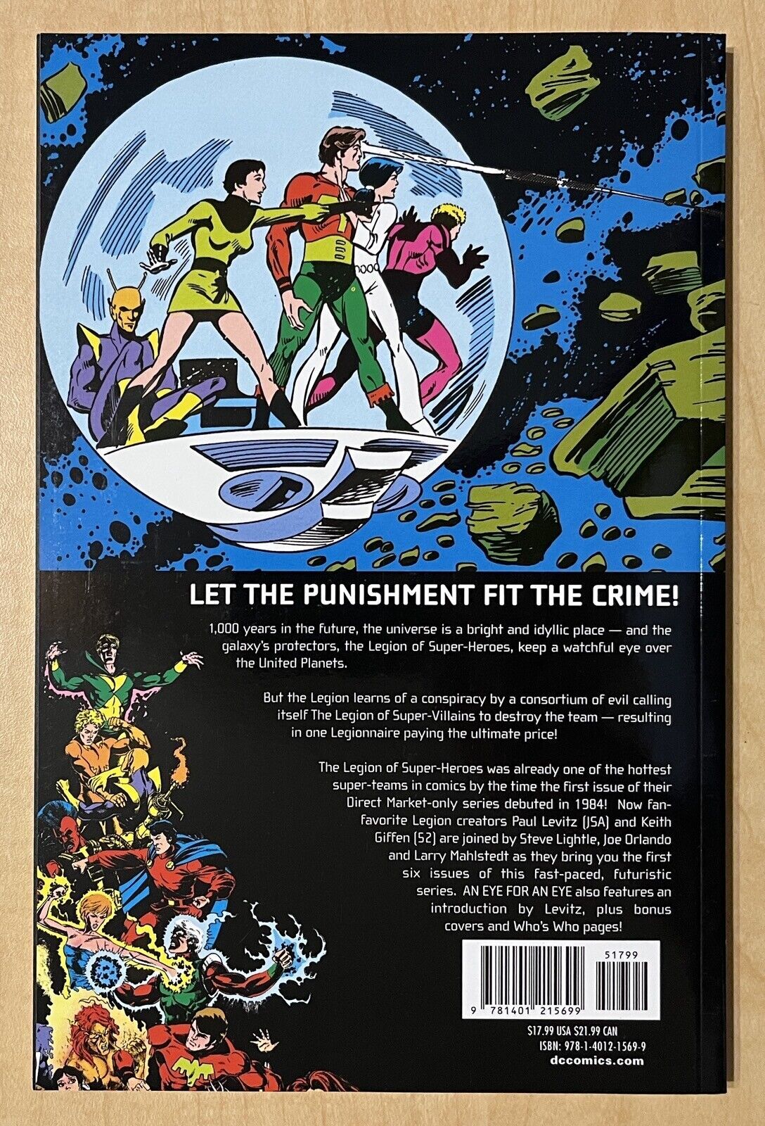 Legion of Super-Heroes An Eye for an Eye TPB DC Comics 2007 Levitz ...