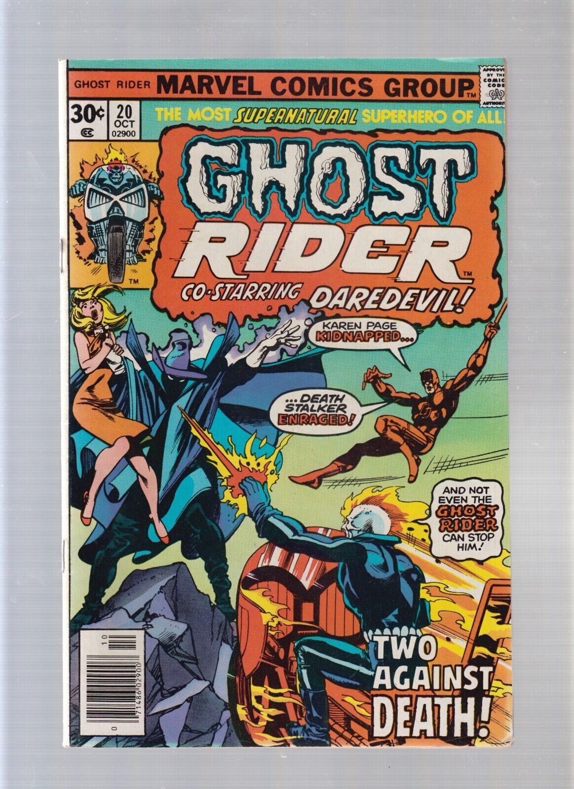 Ghost Rider #20 - John Byrne Art/Newsstand Edition! (4.0) 1976 | Comic ...