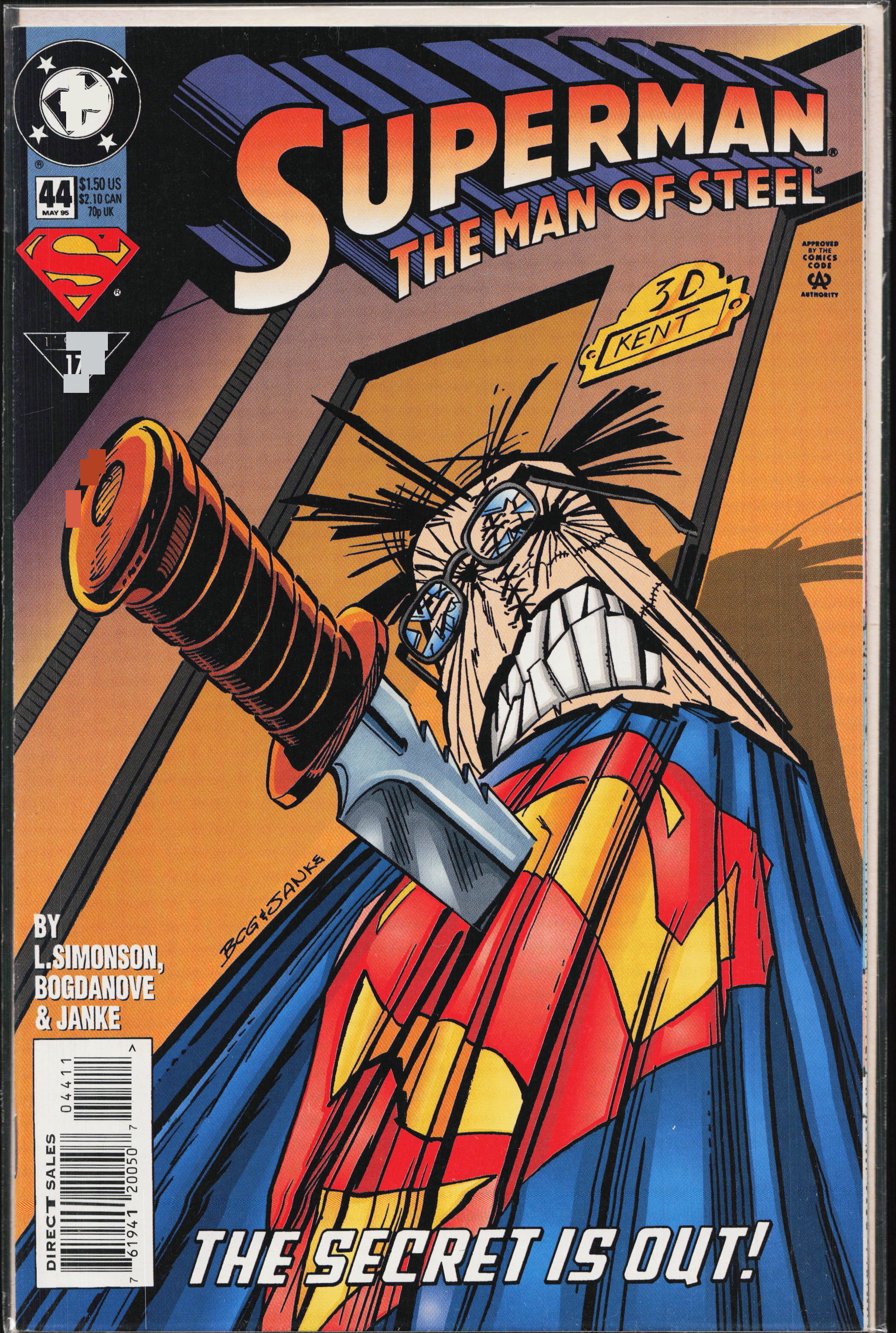 Superman: The Man of Steel #44 (1995) Superman | Comic Books - Modern ...