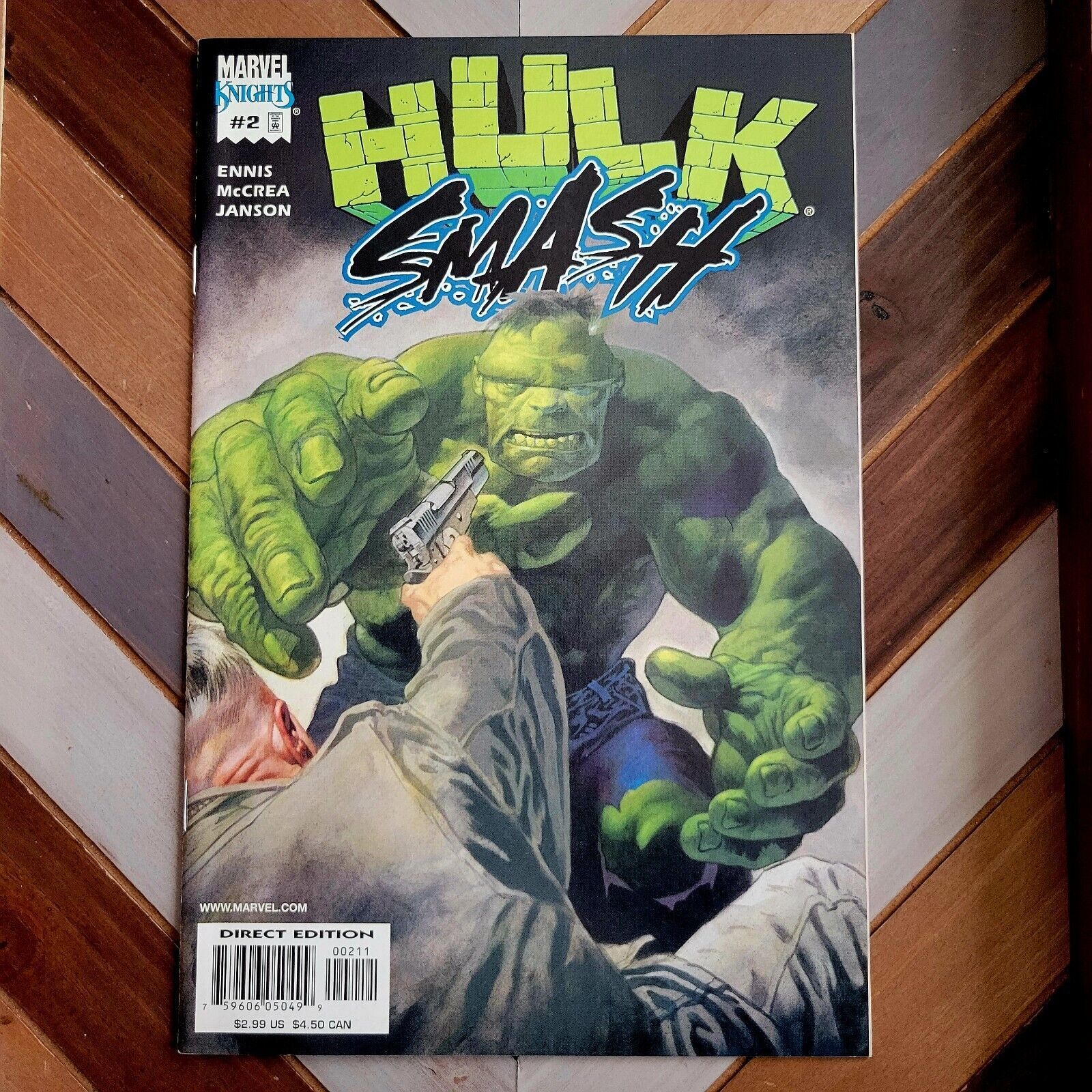 Hulk: SMASH! #1-2 Set of 2, NM unread (Marvel Knights 2001) Limited ...