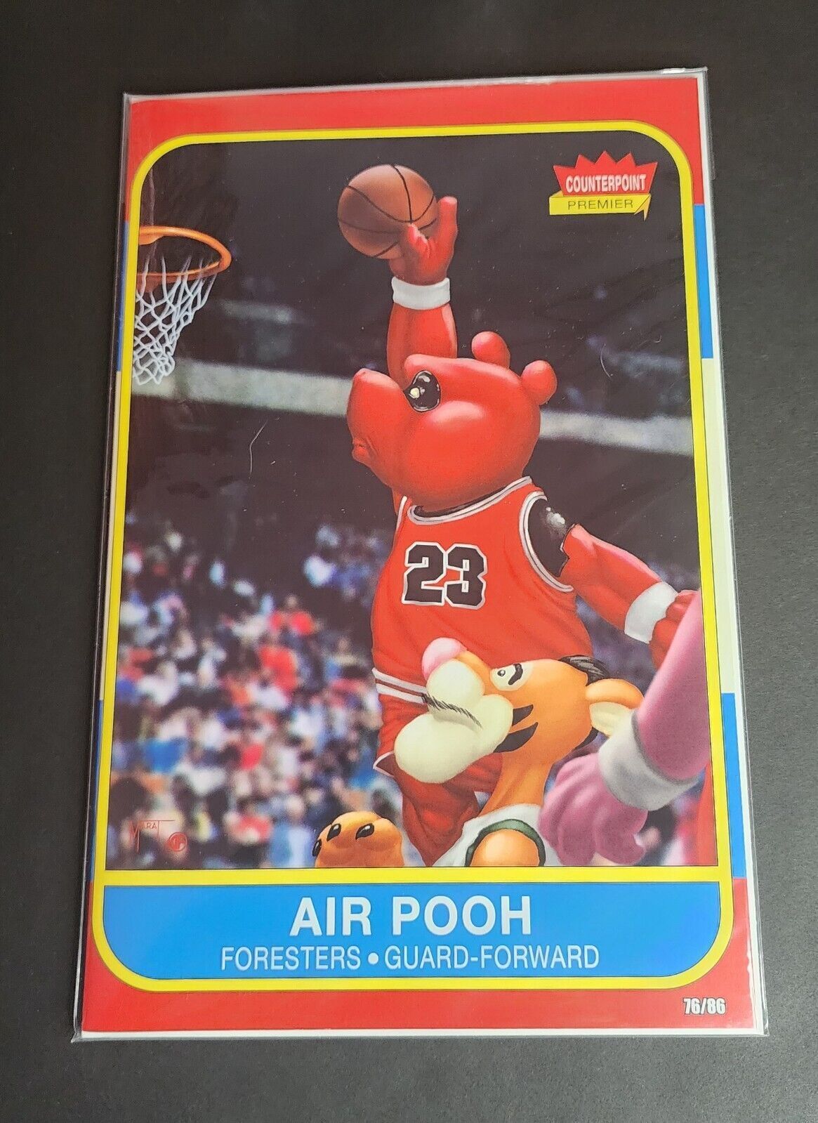 DO YOU Pooh • 1986 Fleer Jordan Homage • #76/86 • AIR Pooh | Comic ...