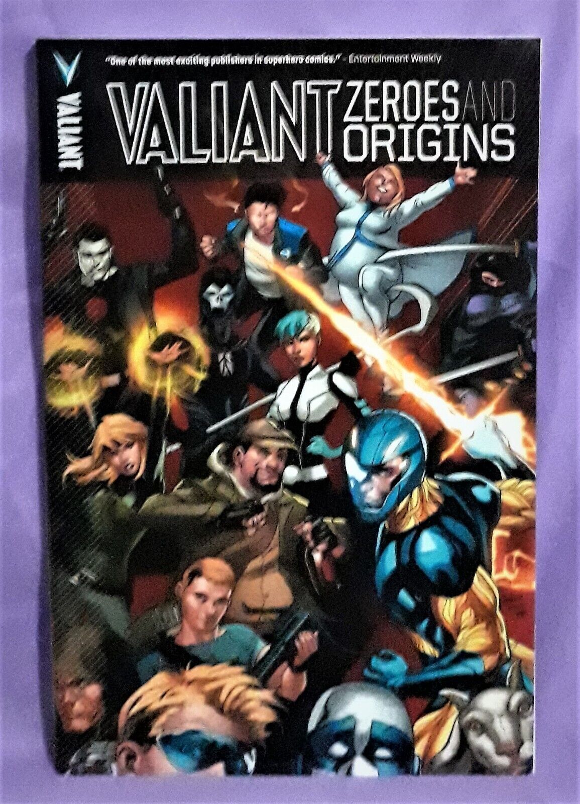 VALIANT ZEROES and ORIGINS TP Harbinger X-0 Manowar Bloodshot Valiant ...