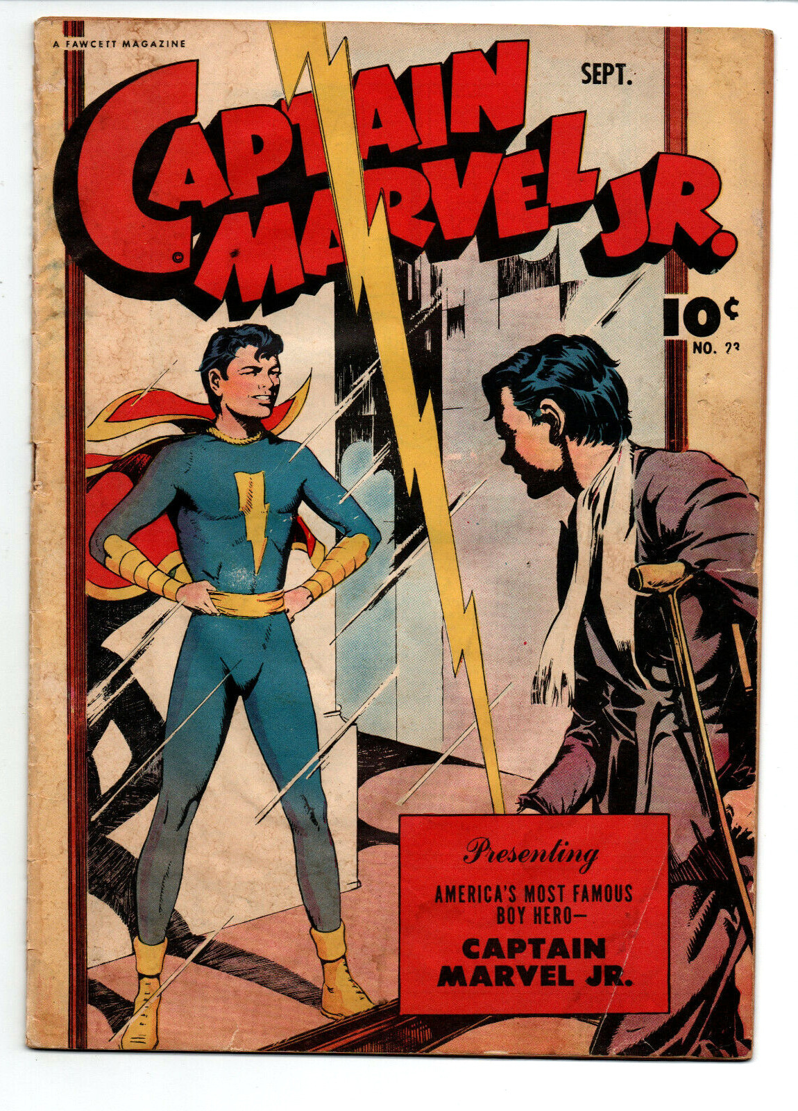 Captain Marvel jr #23 - Shazam - Fawcett - 1944 - GD+ | Comic Books ...
