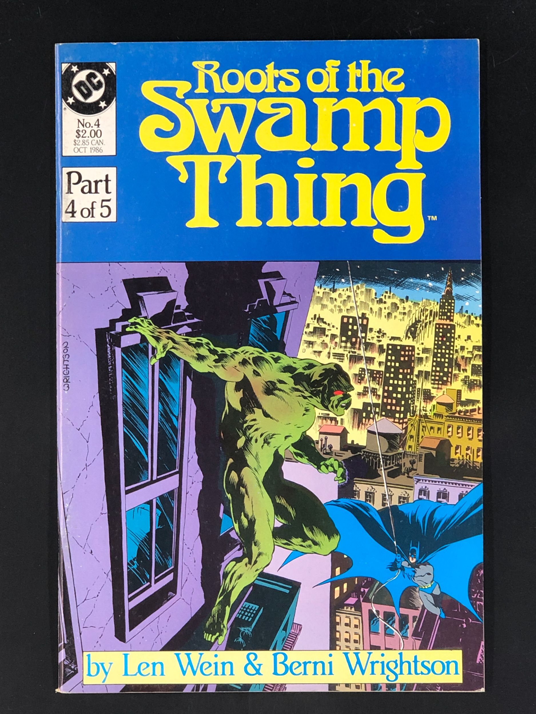 Roots of the Swamp Thing #4 (1986) | Comic Books - Copper Age, DC ...